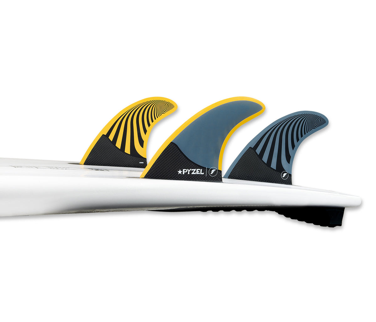 Pyzel Large Thruster - Neutral Surf Fins - Futures Fins NZ