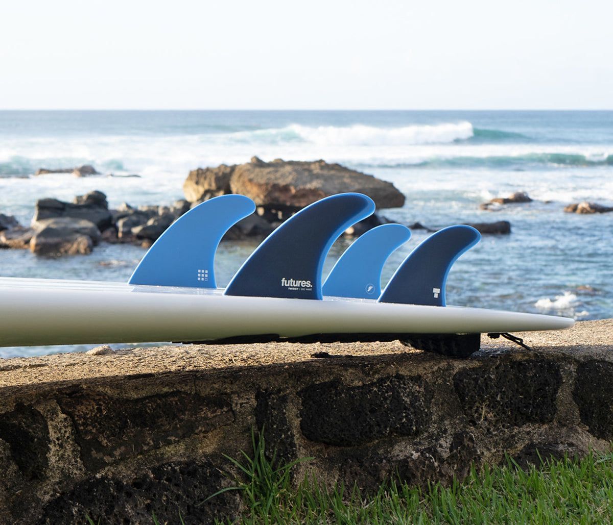 Twiggy 5-Fin Big Wave - Rake Surf Fins - Futures Fins NZ